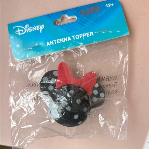 Disney | Other | Disney Minnie Mouse Black And Red Antenna Topper ...